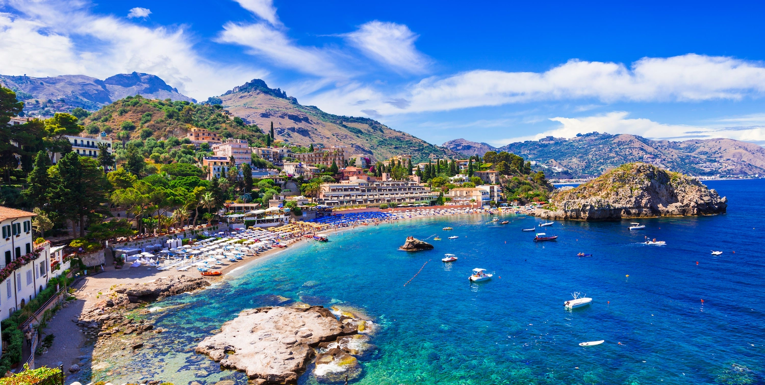 Sicilian Coast Splendour: Taormina's Bays Boat Tour - Alidays
